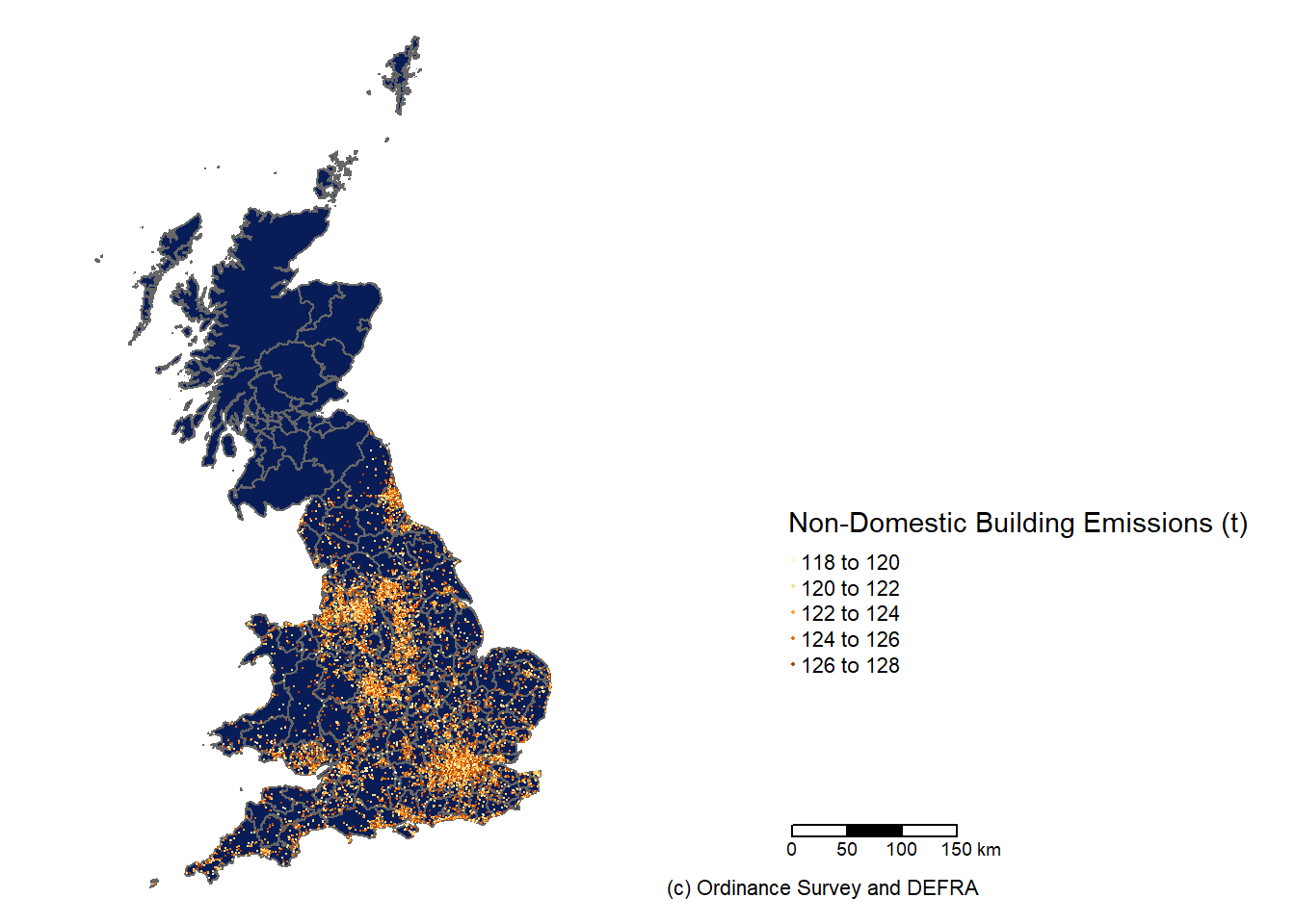 Spatial Analysis of Carbon Footprint